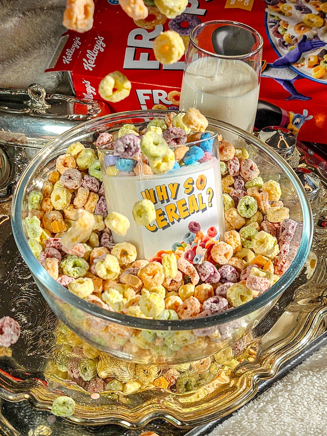Why so Cereal? Candle Fun Breakfast Cereal Bowl Cafe Breakfast Scented ...
