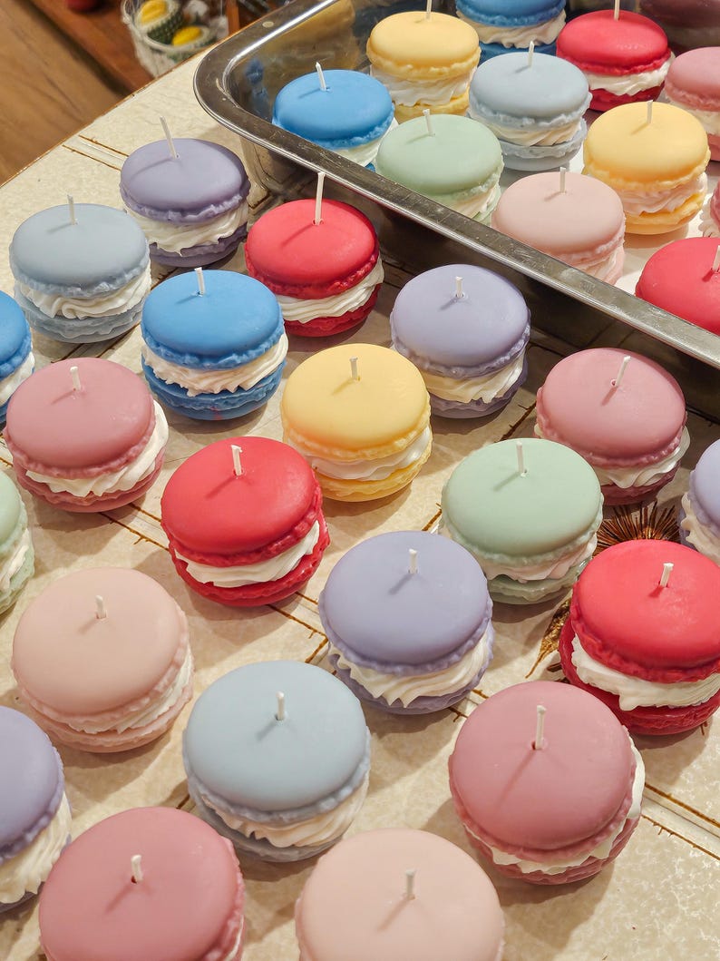 Macaron Realistic Dessert Shaped Bakery Bridal Shower Baby Shower Party ...