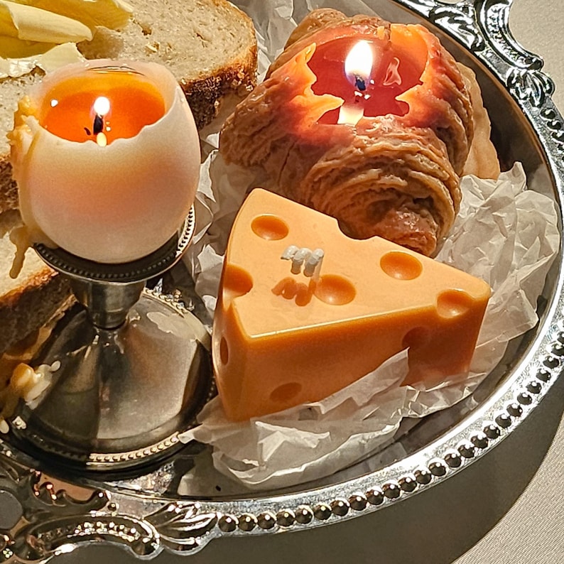 Cheese Candle, Realistic Food Unique Cute Funny Candles Gift Lime Basil ...