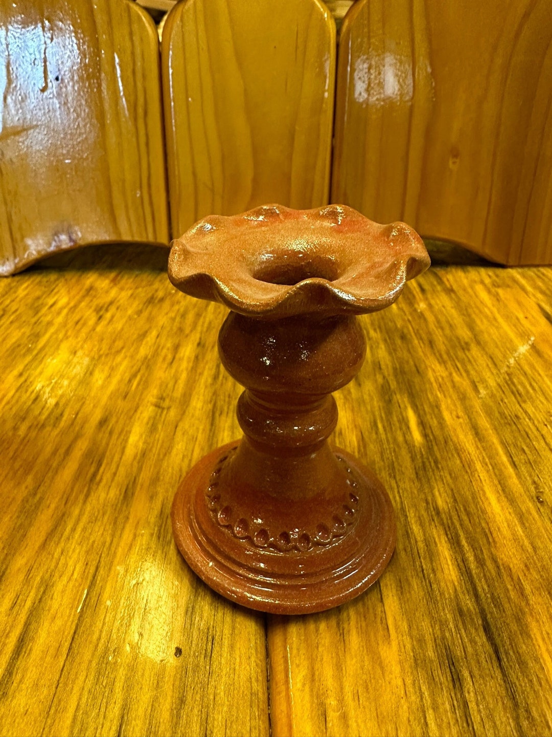 Candlestick From Clay - Etsy