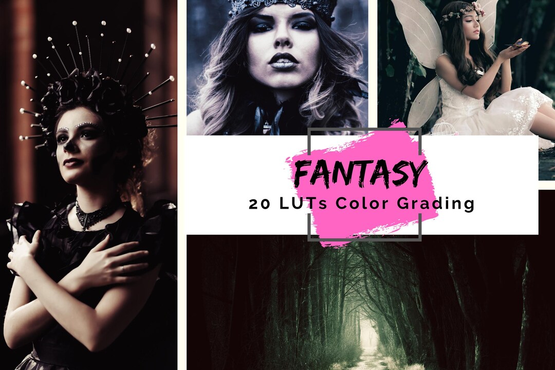 20 Fantasy Luts for Video and Photo Color Grading | Video Luts for ...