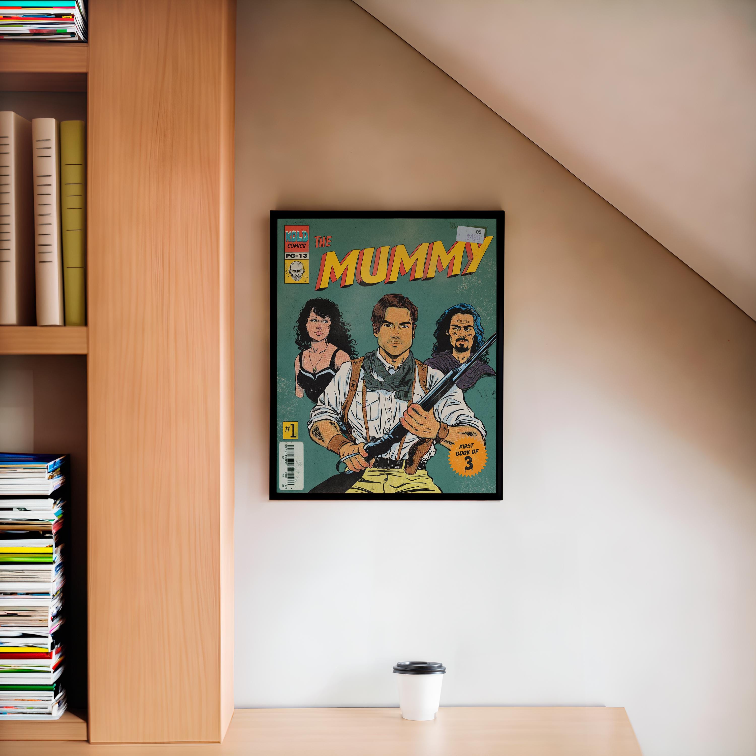The Mummy Comic Book Poster - Etsy