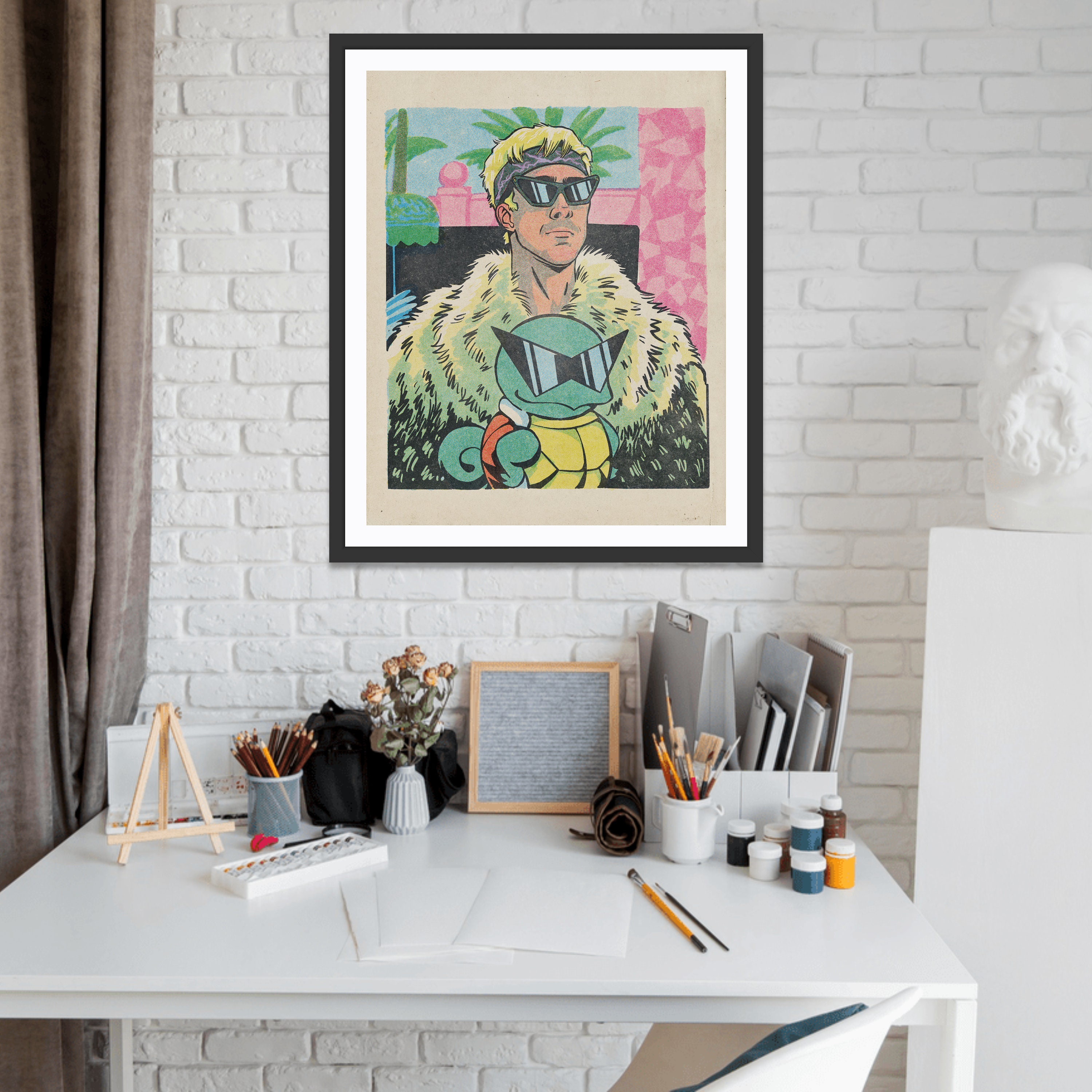 Pokémon Kenergy Fanart Poster, Barbie, Ken, Squirtle - Etsy