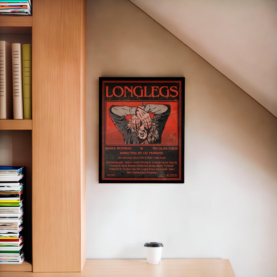 Longlegs Vintage Style Movie Poster - Etsy
