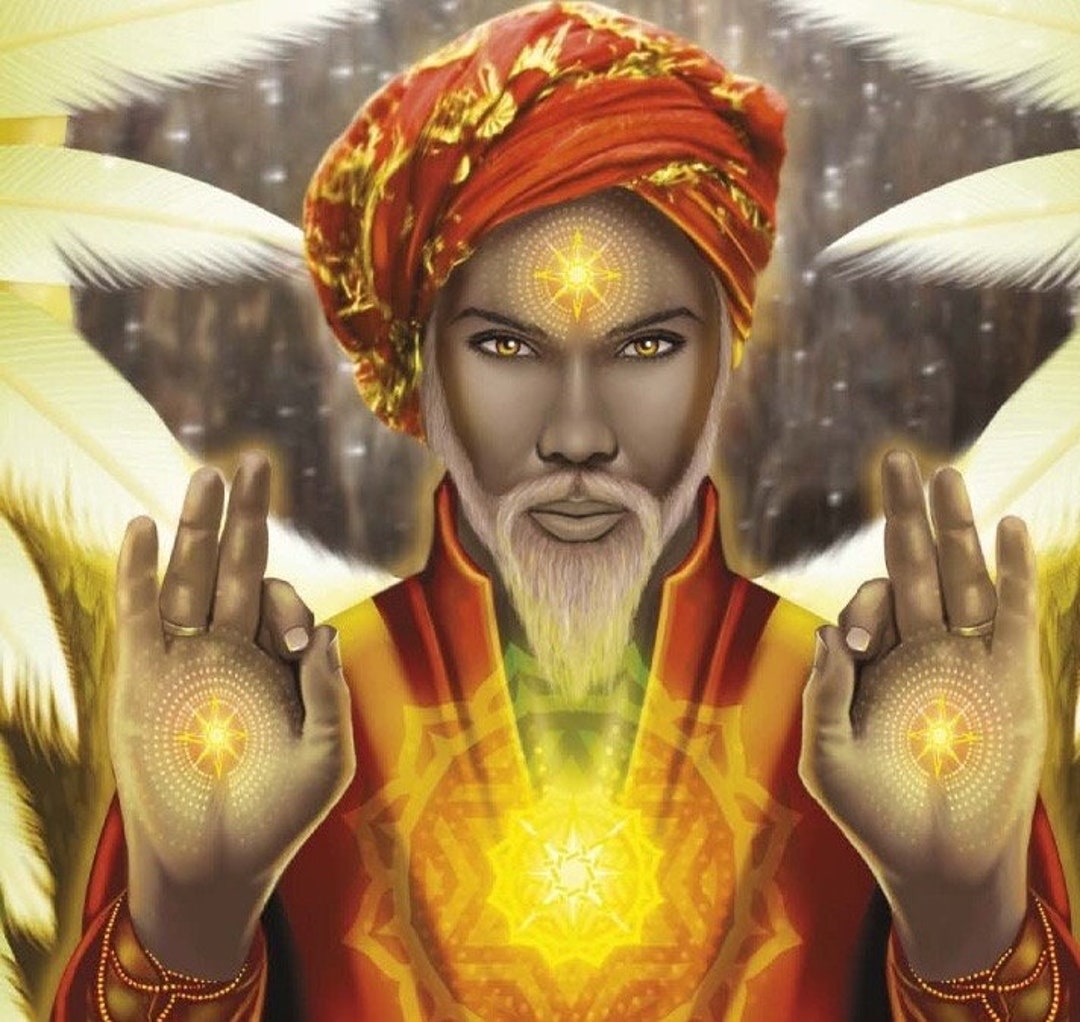 Archangel Raziel Spirit Companion binding - Etsy