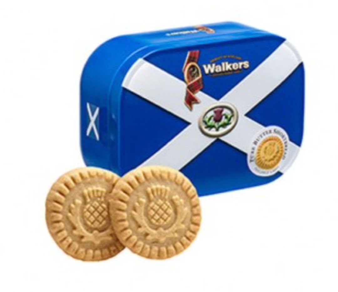 MOTHER'S DAY Gift Idea Saltire Flag Keepsake Tin 120g Walkers Pure ...