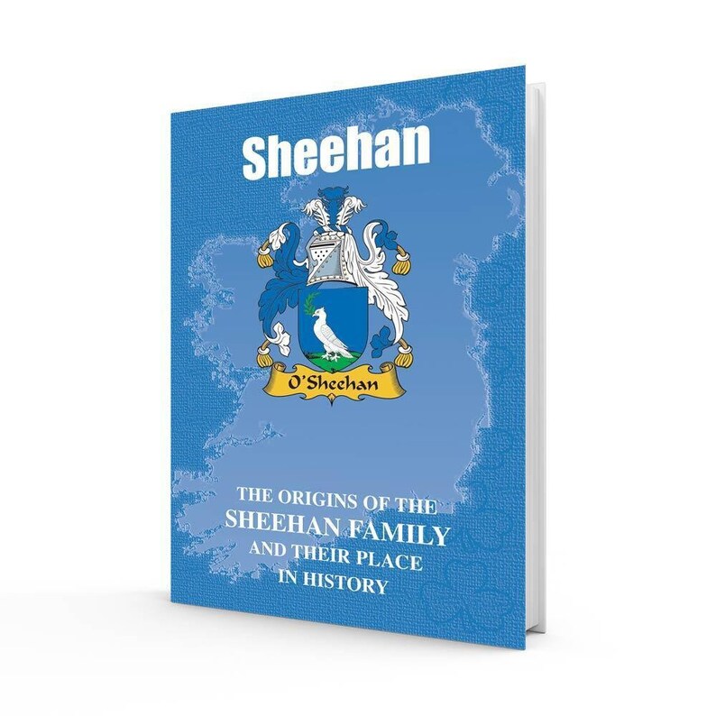 Scottish Clan Crest Tartan Information History Fact Book sheehan Clan ...