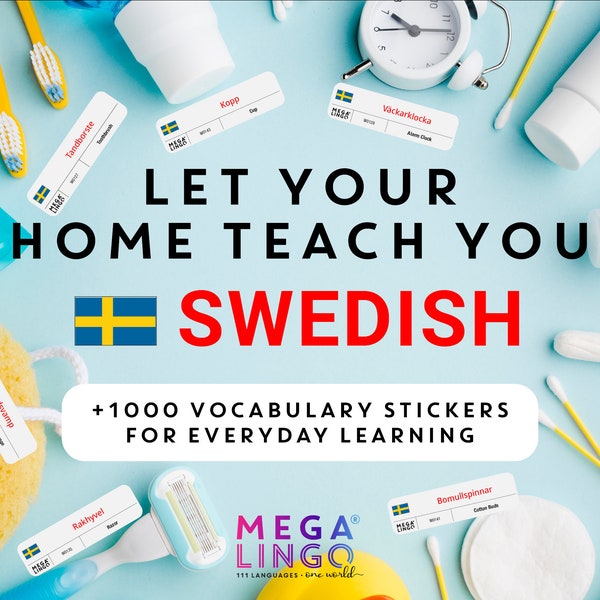 Swedish Language Learning - Etsy