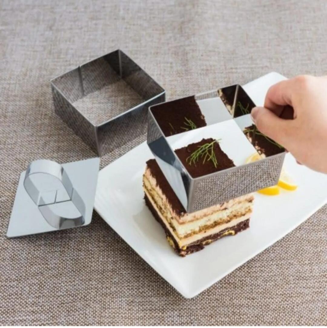 Custom Design Stainless Steel Square Cake Molds - Etsy