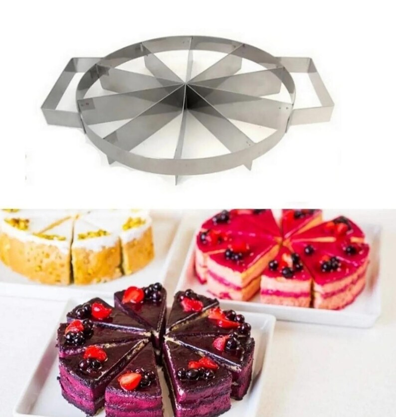 Custom Round Cake & Pie Slicer Stainless Steel - Etsy