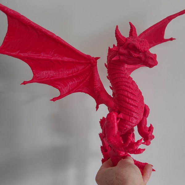 Big 3d Printed Dragon - Etsy