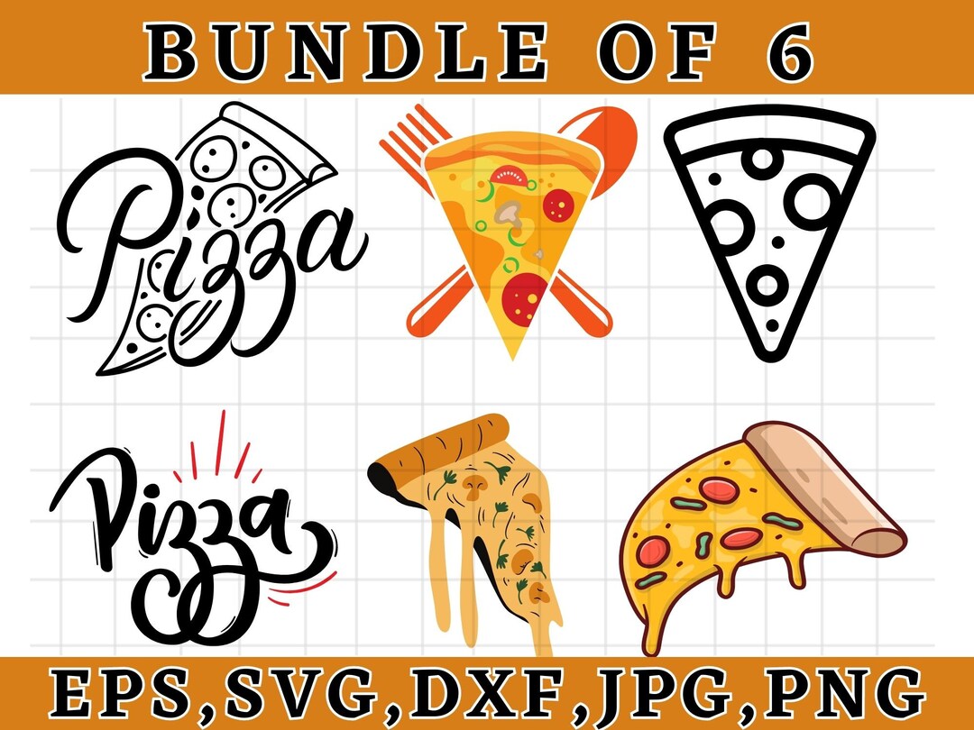 Pizza Svg Food Svg Pepperoni Svg Pizza Chef Svg Pizza - Etsy Ireland