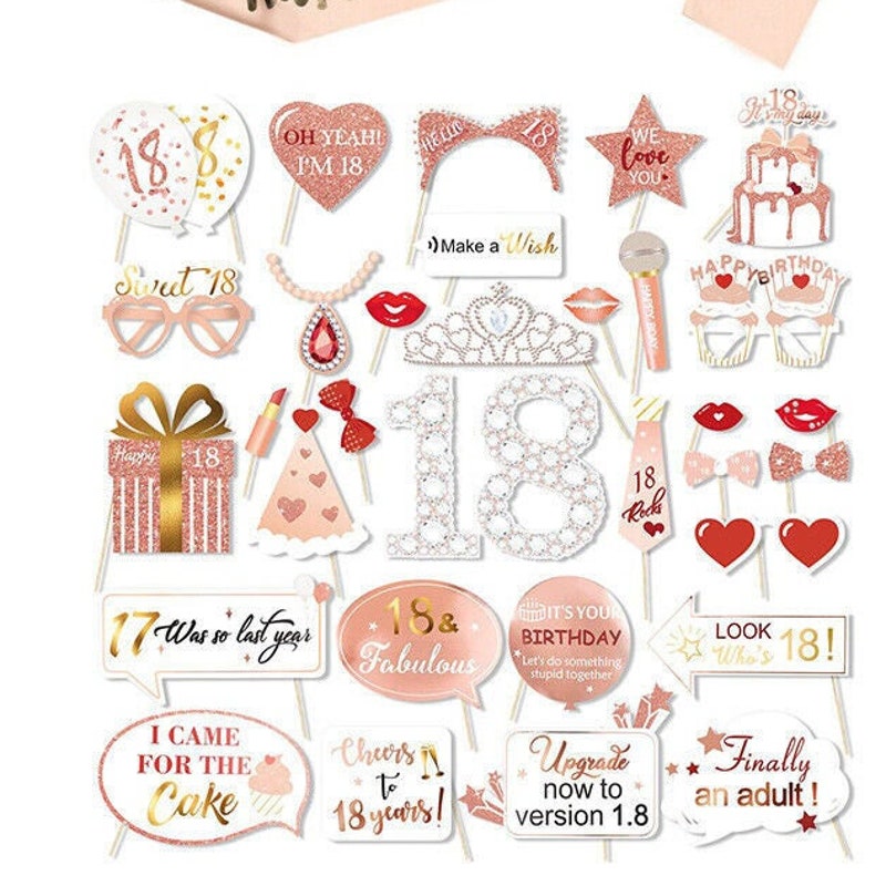 Birthday Props - Etsy