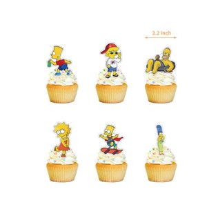 The Simpsons Birthday Party Supplies Banner Balloons Party Set ...