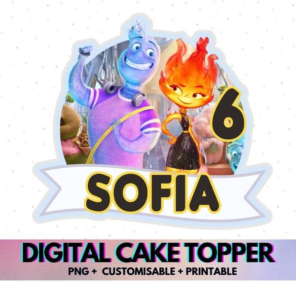Elemental Topper Cake - Etsy