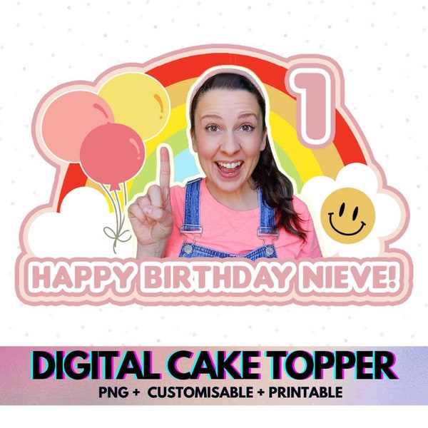 Miss Rachel Cake Topper Svg - Etsy