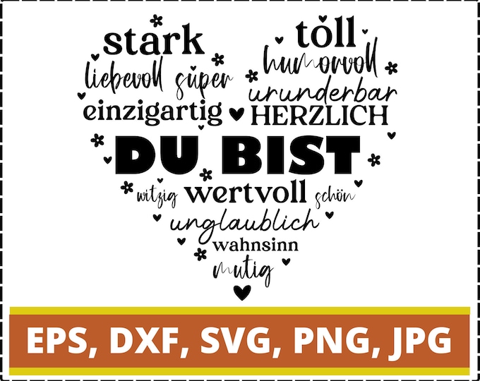 Plotterdatei "Herzschlag-NähMa" - Etsy.de