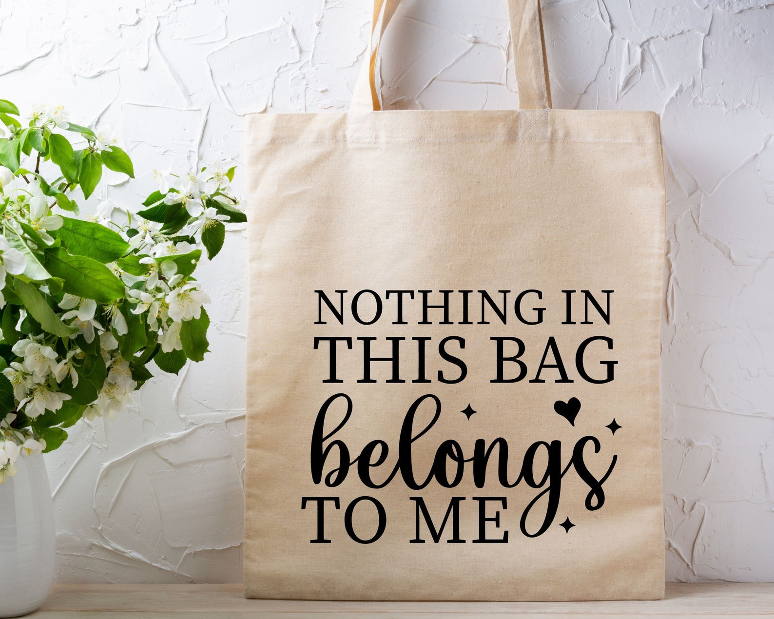 Tote Bag Quotes SVG Bundle – 25 Designs, Funny Sayings (digital ...