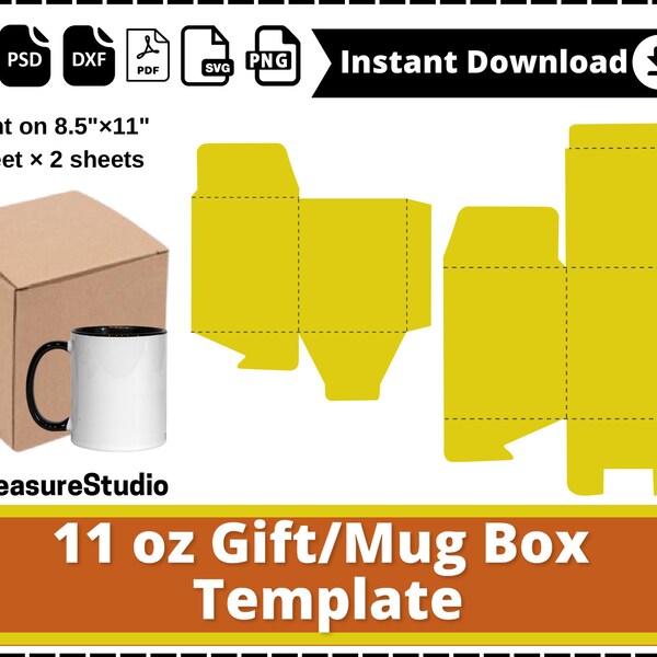 Mug Box - Etsy