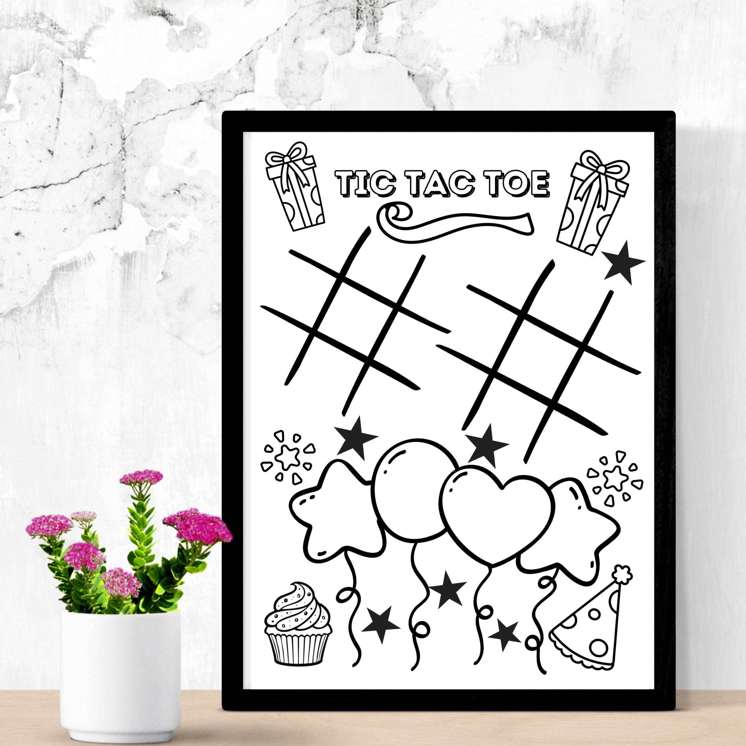 Notorious ONE Birthday Coloring Pages: 90s Theme Party (digital ...