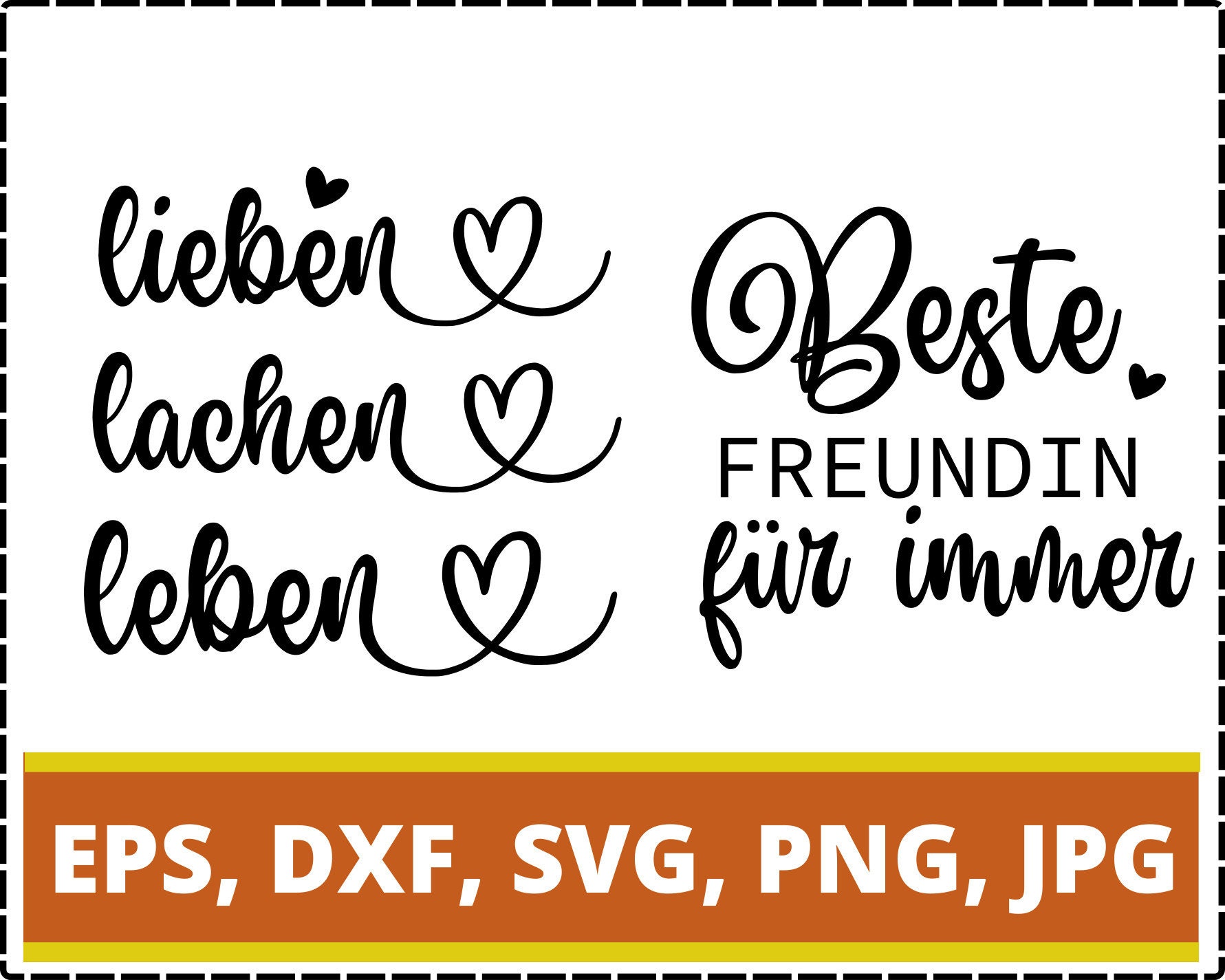 Plotterdatei Beste Freundin Svg,best Friends SVG Bundle, Friendship SVG ...