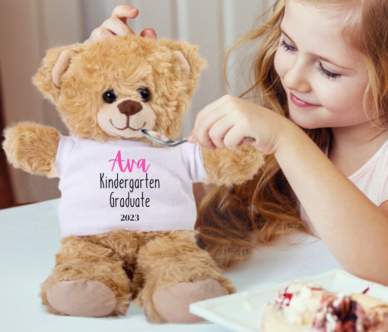 Kindergarten Graduation Gift, Personalized Graduation Bear, Custom ...