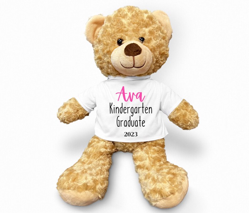 Kindergarten Graduation Gift, Personalized Graduation Bear, Custom ...