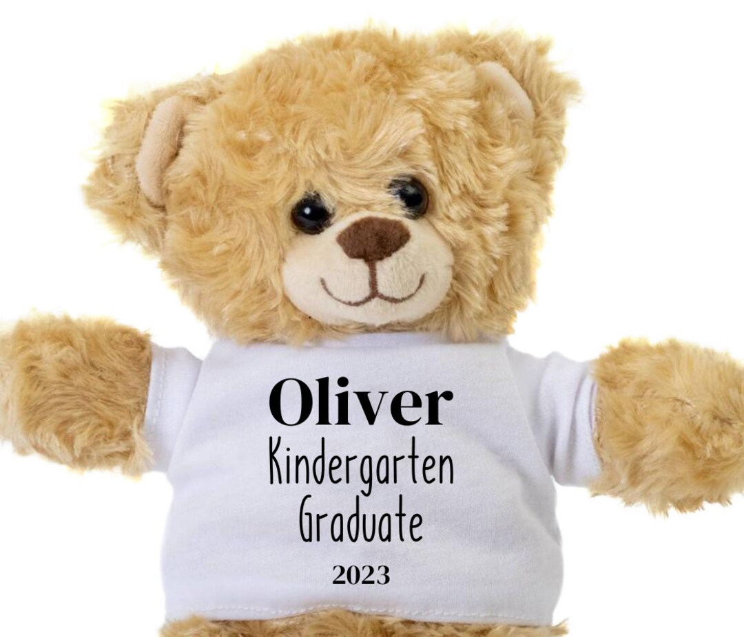 Personalized Graduation Bear, Kindergarten Graduation Gift, Custom ...