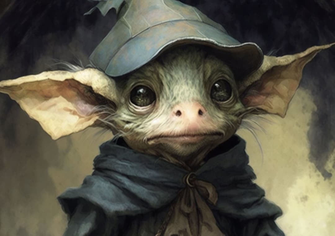 Goblin Art Printable Goblincore Wall Art Dark Cottagecore Decor Goblin ...