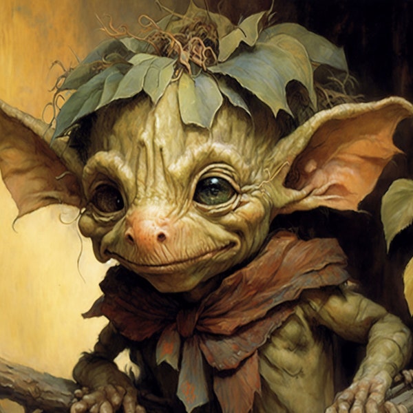 Goblin Fantasy Art - Etsy