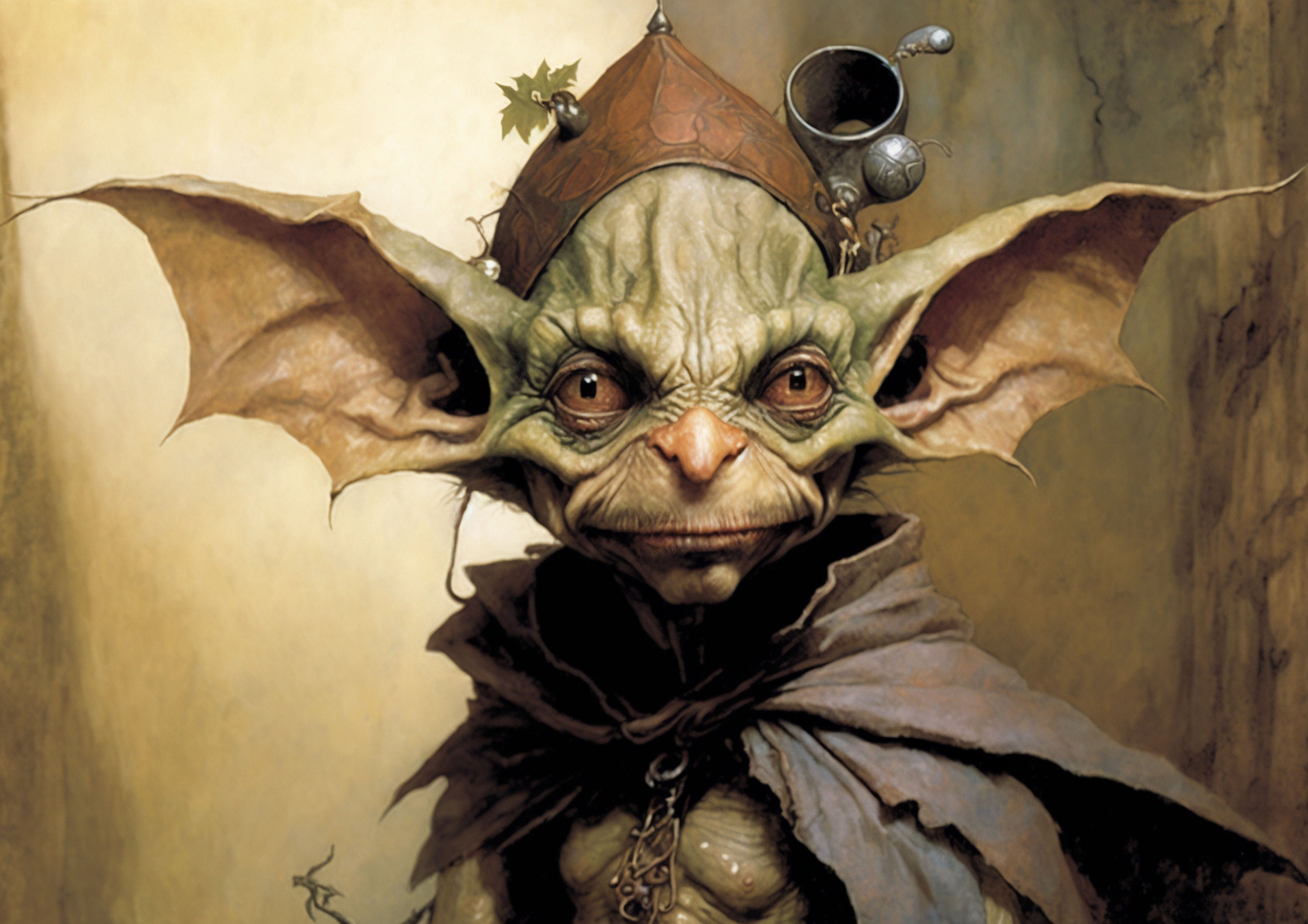 Goblin Art Printable Goblincore Wall Art Dark Cottagecore - Etsy