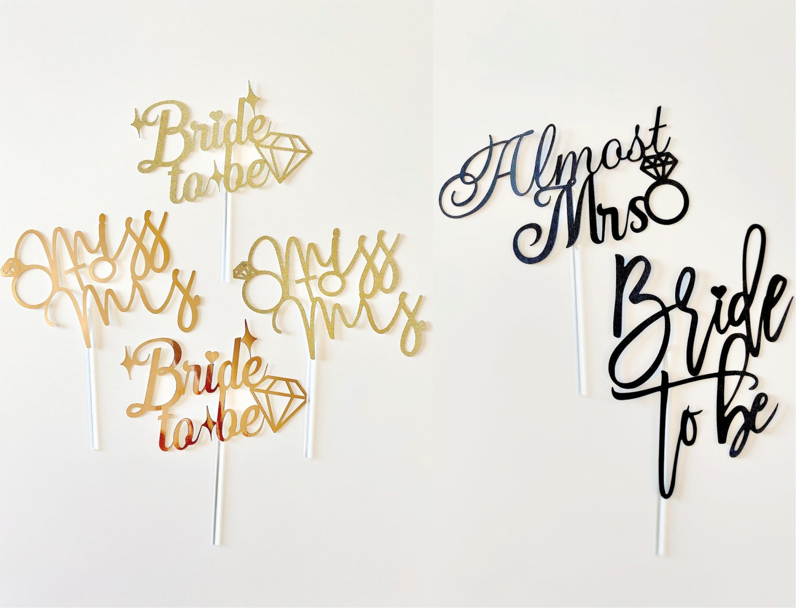 Bride to Be Cake Topper/ Hen's Party Bridal Shower Cake Topper ...