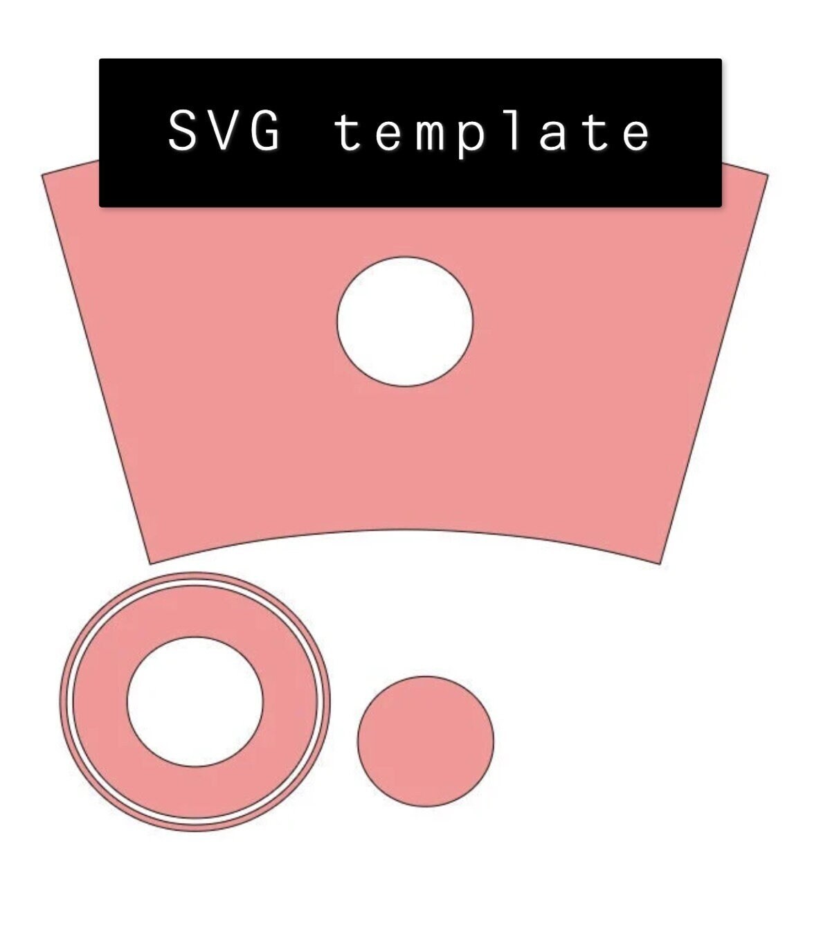 Starbucks Cup Template SVG - Etsy