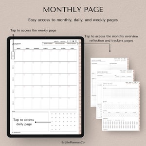 Digital Student Planner, Goodnotes Academic Planner, College Planner ...