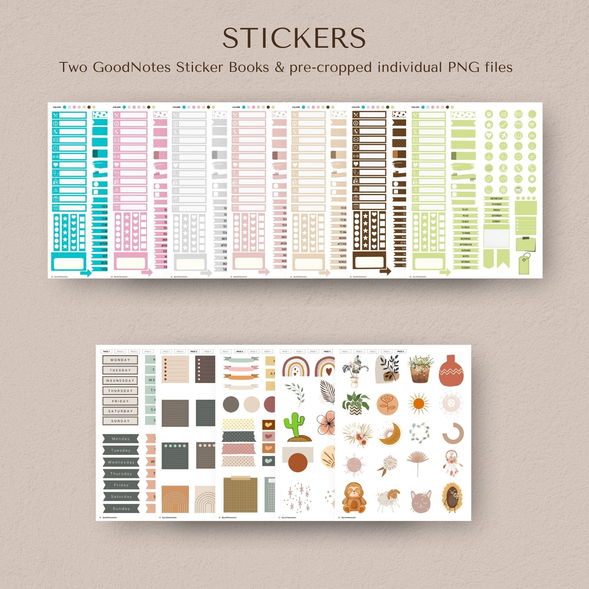 Daily Digital Planner, Goodnotes Daily Journal, Daily Notebook for iPad ...