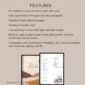 Daily Digital Planner, Goodnotes Daily Journal, Daily Notebook for iPad ...
