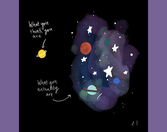 Random Joys | Digital Print | Color Palette | Aesthetic | Wall Art ...