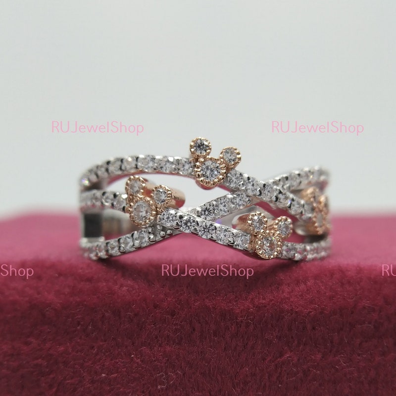 Mickey Mouse Ring - Etsy