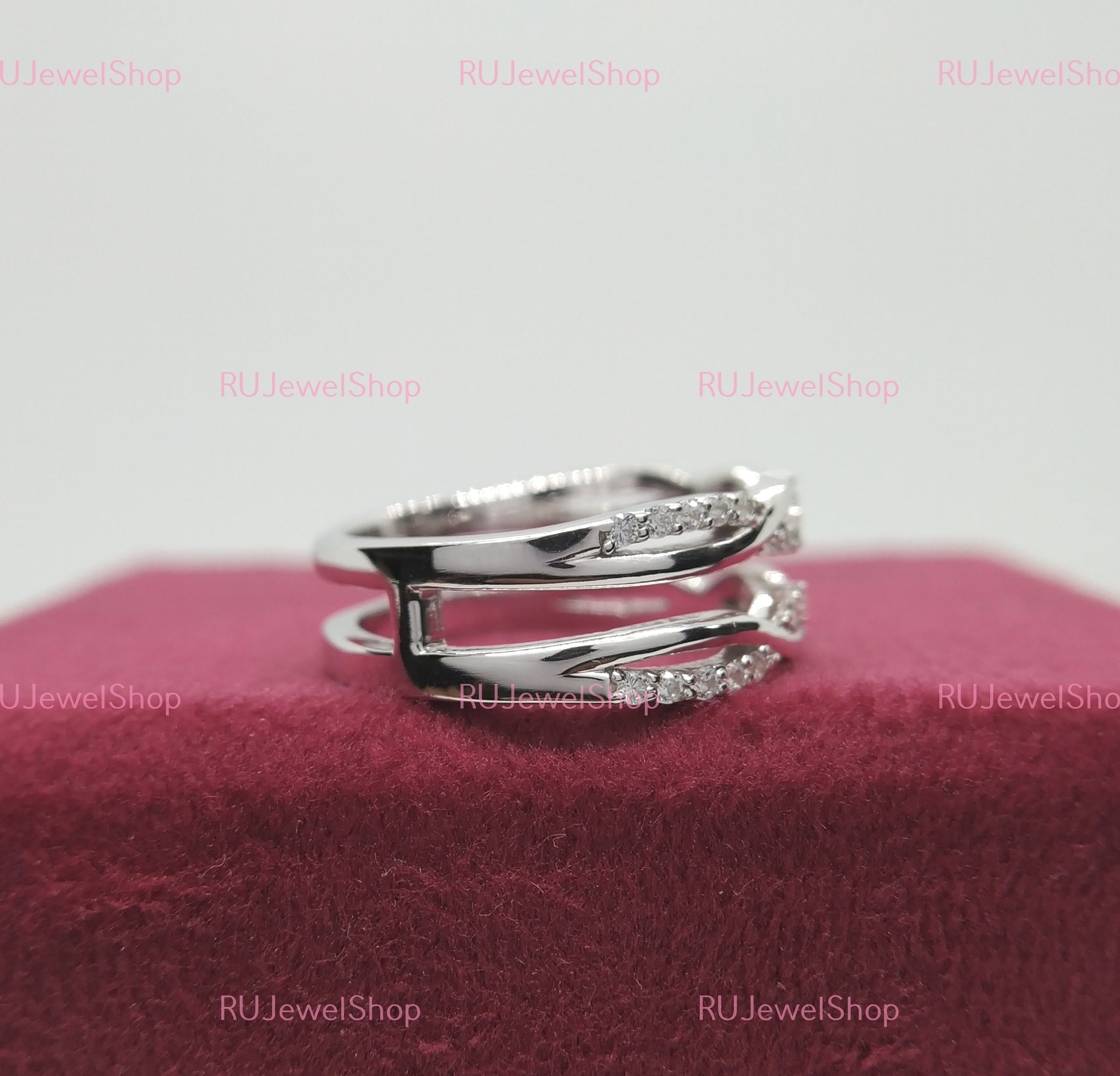 Wrap Guard Enhancer Band Enhancer Guard Ring Vintage Wrap Jacket Ring ...