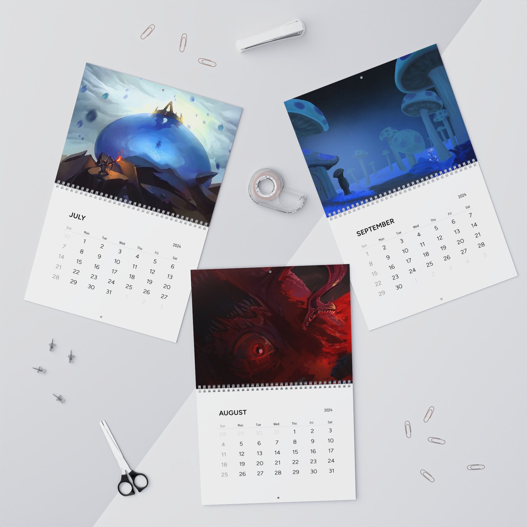 Terraria Wall Calendar 2025 - Etsy