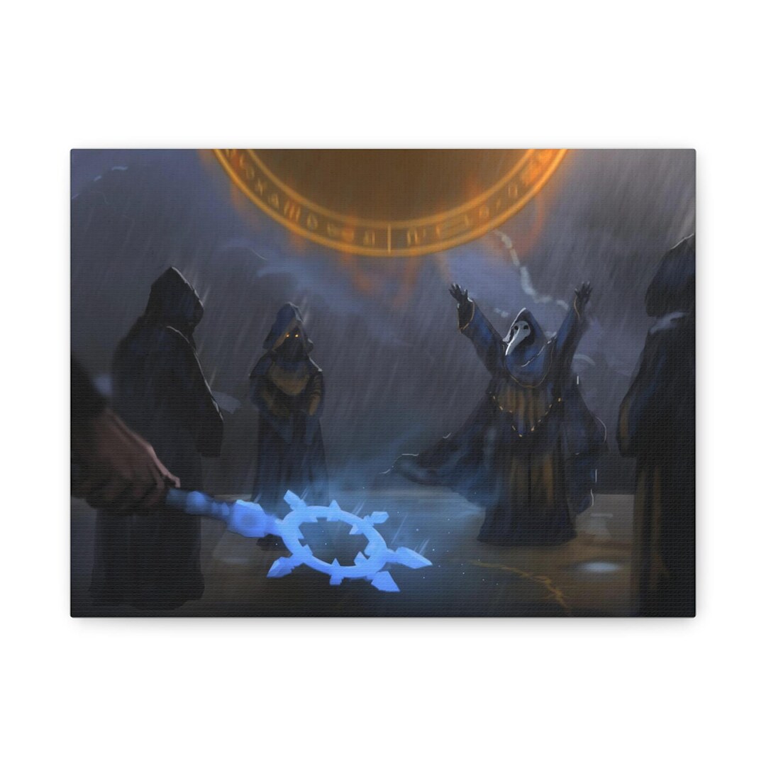 Terraria Lunatic Cultilst Canvas - Etsy