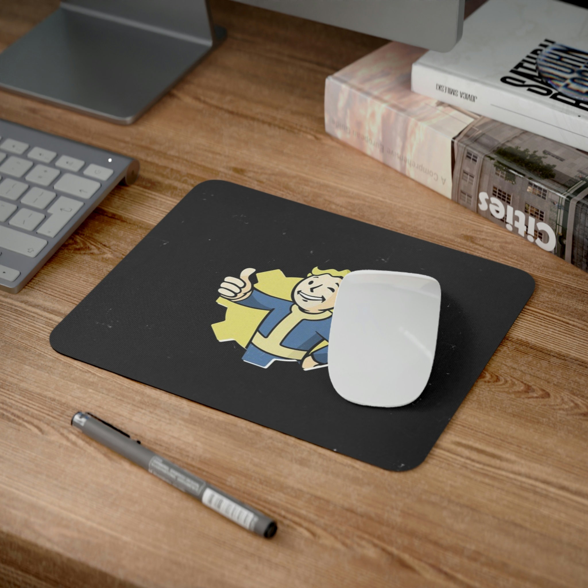 Fallout Vault Guy Desk Mouse Pad - Etsy