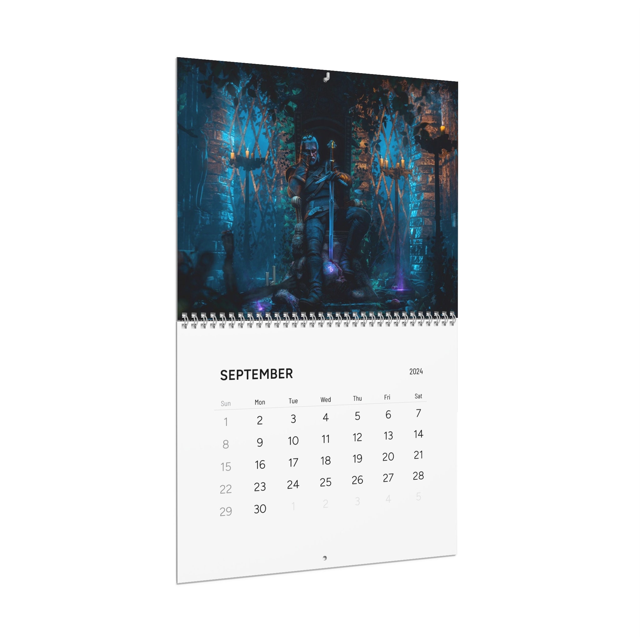 The Witcher Wall Calendar 2024 - Etsy