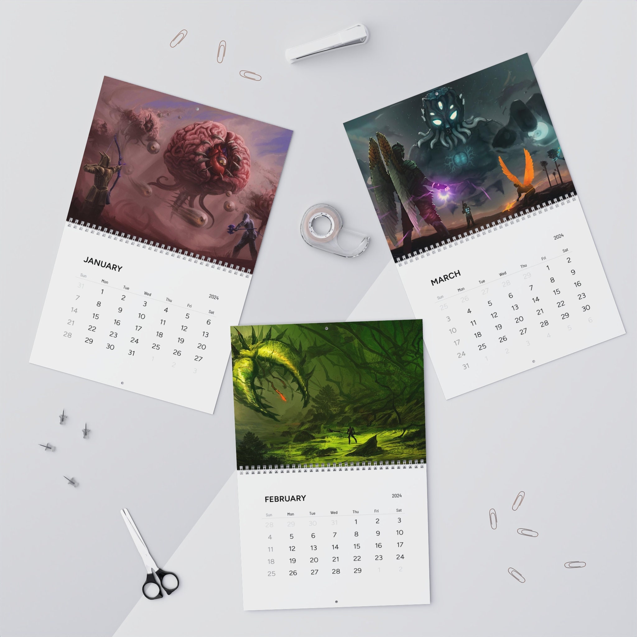 Terraria Wall Calendar 2025 - Etsy