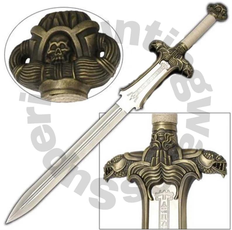 Handmade Conan Atlantean Sword: High Carbon Steel Replica - Etsy