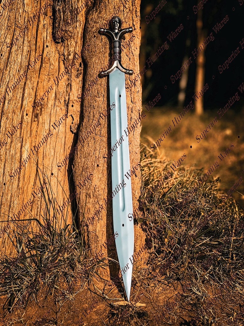 Handmade the Maeg Celtic Anthropomorphic Replica Sword Reborn Celtic ...