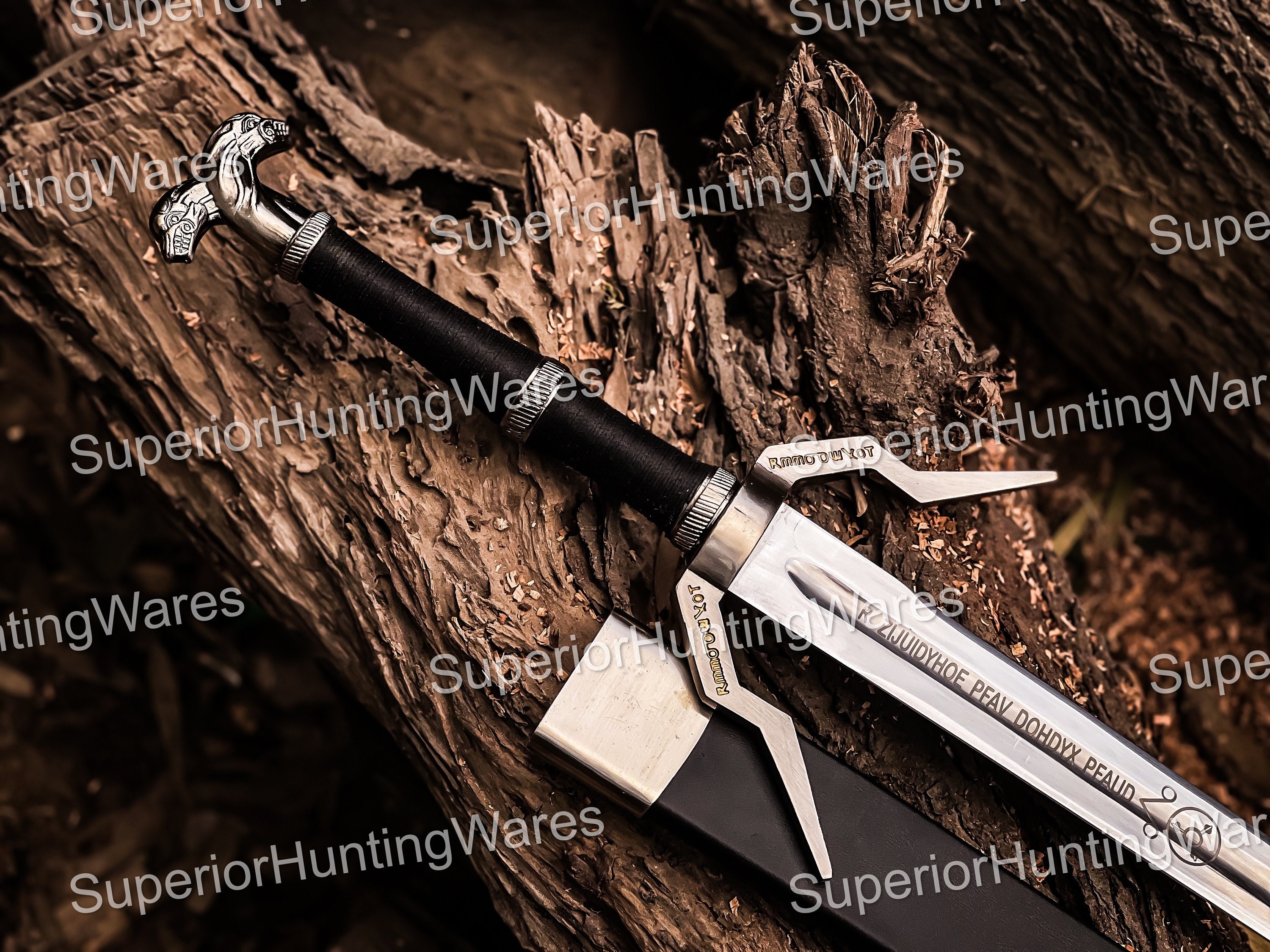 The Witcher Wild Hunt Swords, Geralt of Rivia Cosplay Swords, White ...