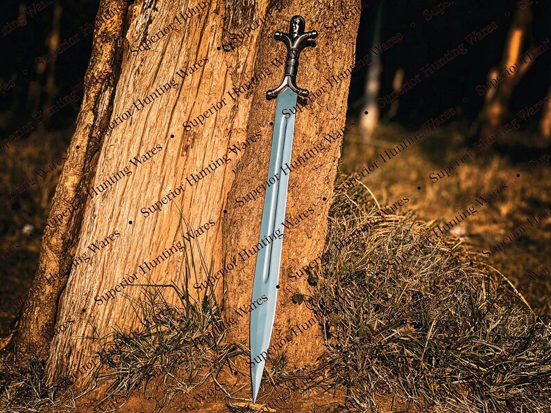 Handmade the Maeg Celtic Anthropomorphic Replica Sword Reborn Celtic ...