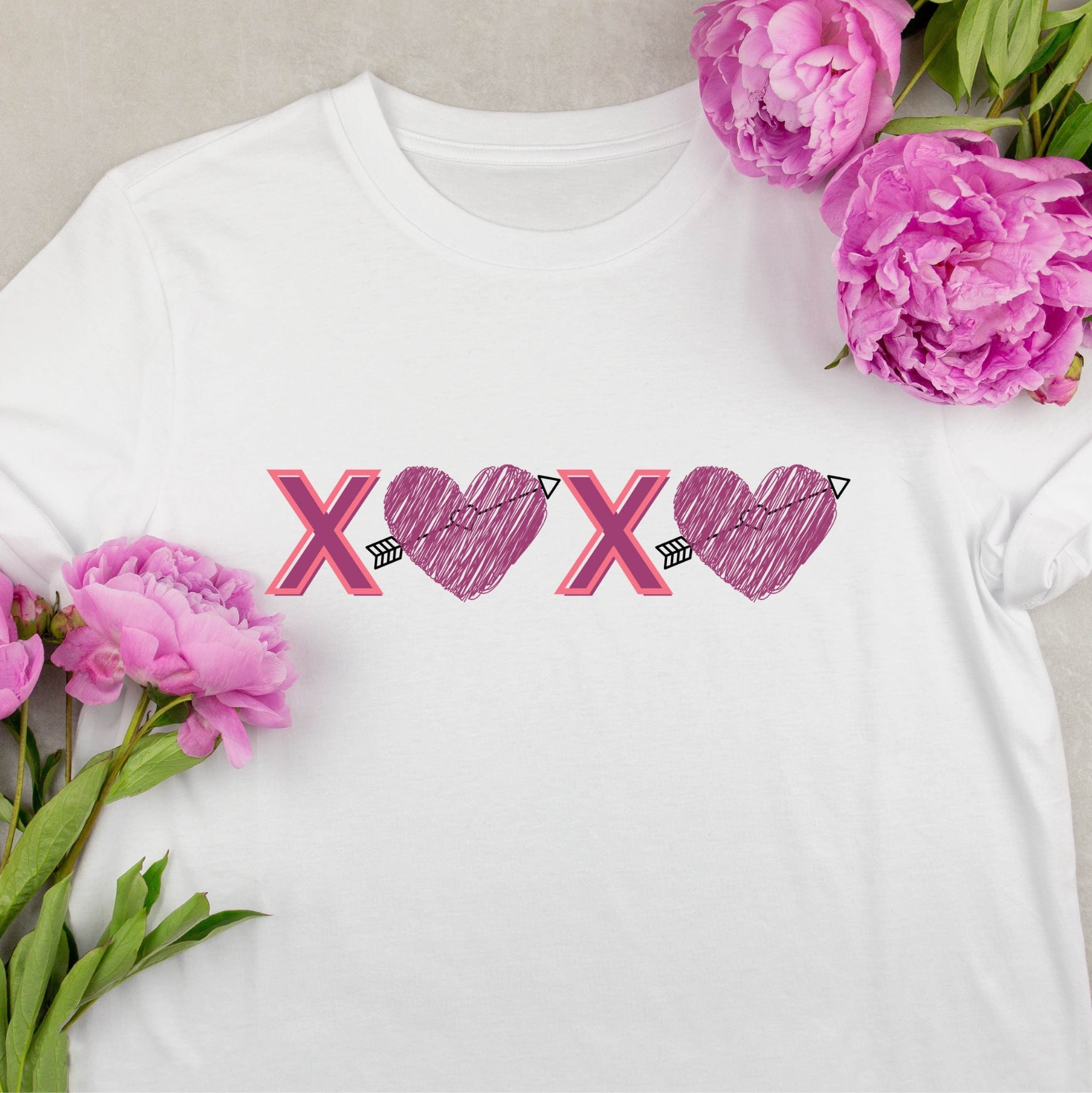 XOXO T-shirt Design Svg Xoxo Vector Png Xoxo Printing Svg for Cricut - Etsy