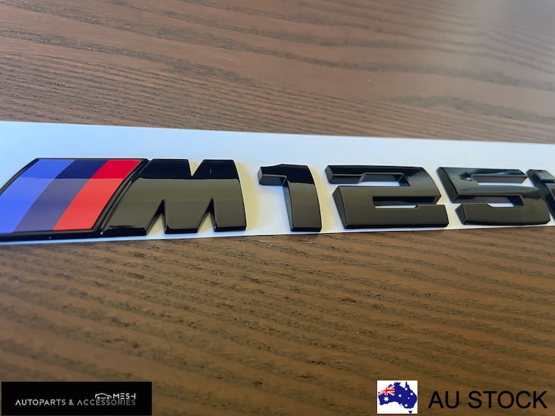 Gloss Black M125i Trunk Sticker Decal Badge Emblem for BMW 125i 1 ...